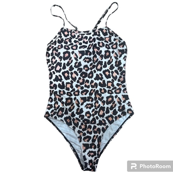 Swim | Leopard Print Bathing Suit | Poshmark